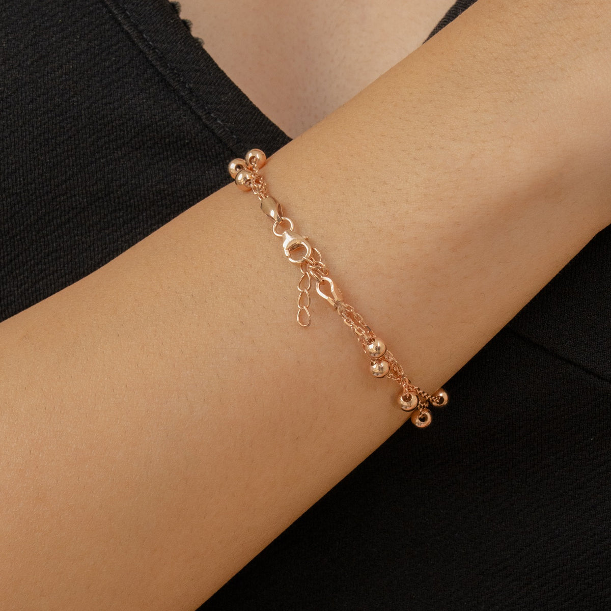 Chandrika Rose Sterling Silver Bracelet – Rajatgram